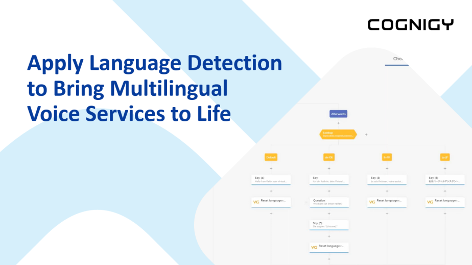 Seamless Multilingual Voice Services Using Language Recognition